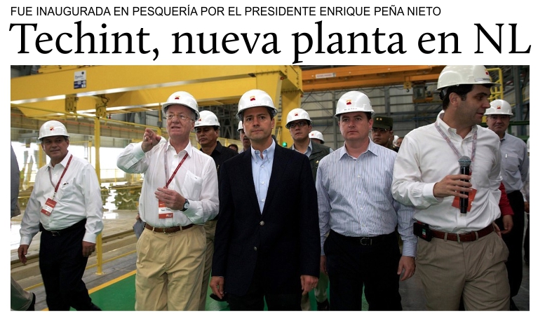 Puntodincontro.mx - italia en méxico - Nueva planta siderúrgica del ...